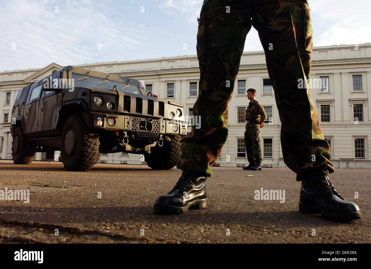The launch of Britain's defence forces at Wellington Barracks which ...
