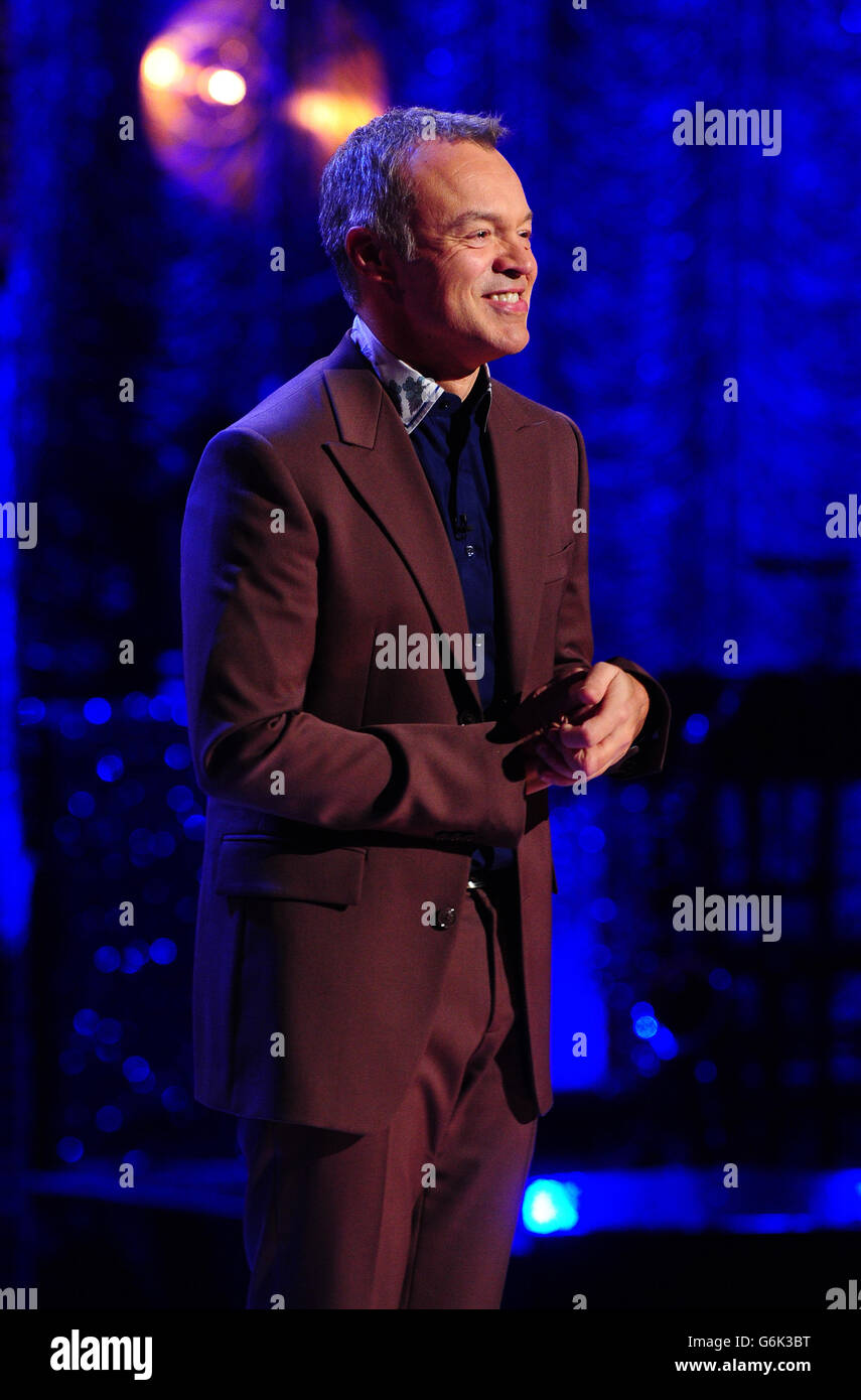 Graham norton during filming of the graham norton show hi-res stock ...