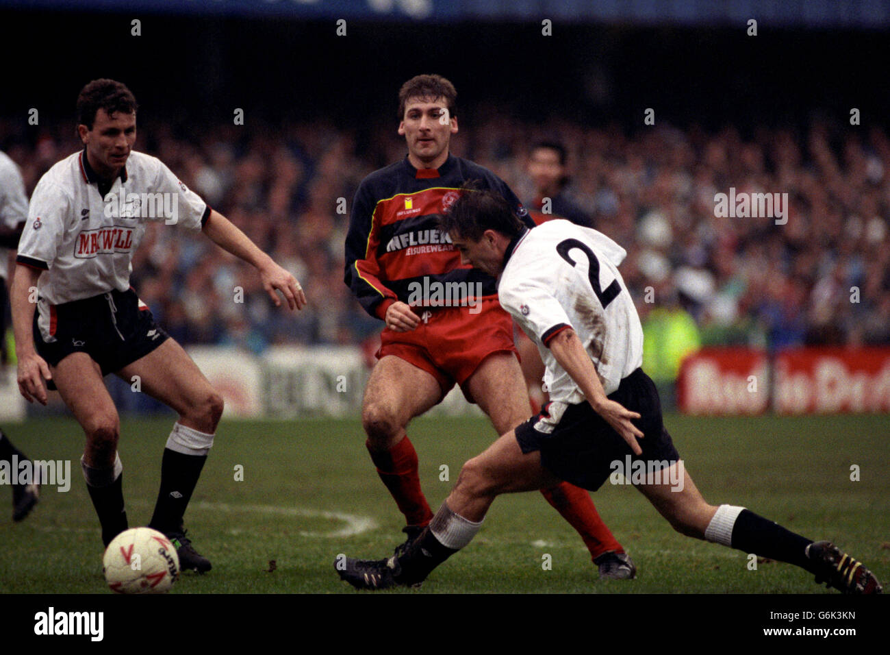 MARK FALCO (QPR) & MICHAEL FORSYTH, MEL SAGE (DER) DERBY COUNTY v ...