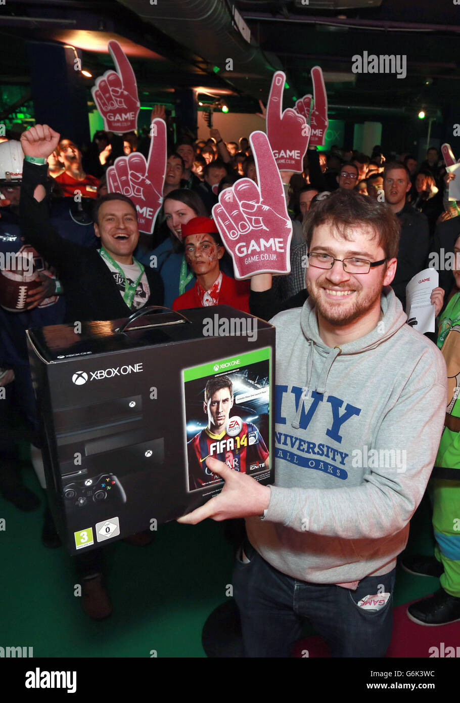 Xbox One launch Stock Photo - Alamy