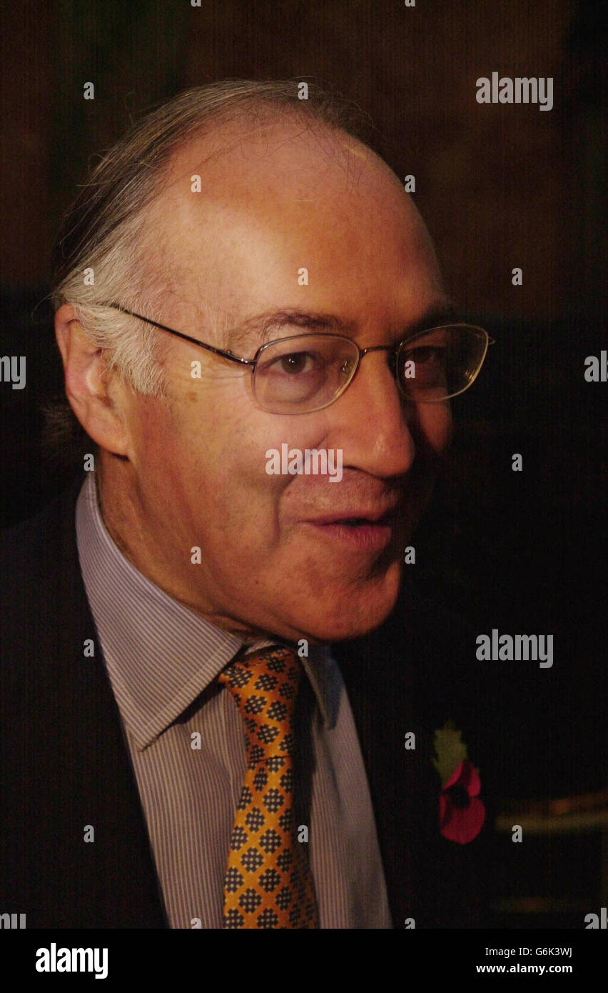 The newly-installed Conservative leader Michael Howard arrives at the ...