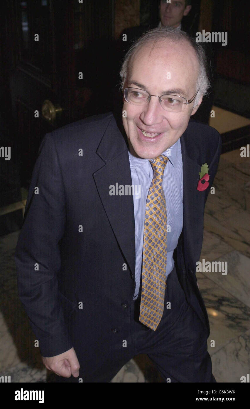 The newly-installed Conservative leader Michael Howard arrives at the ...