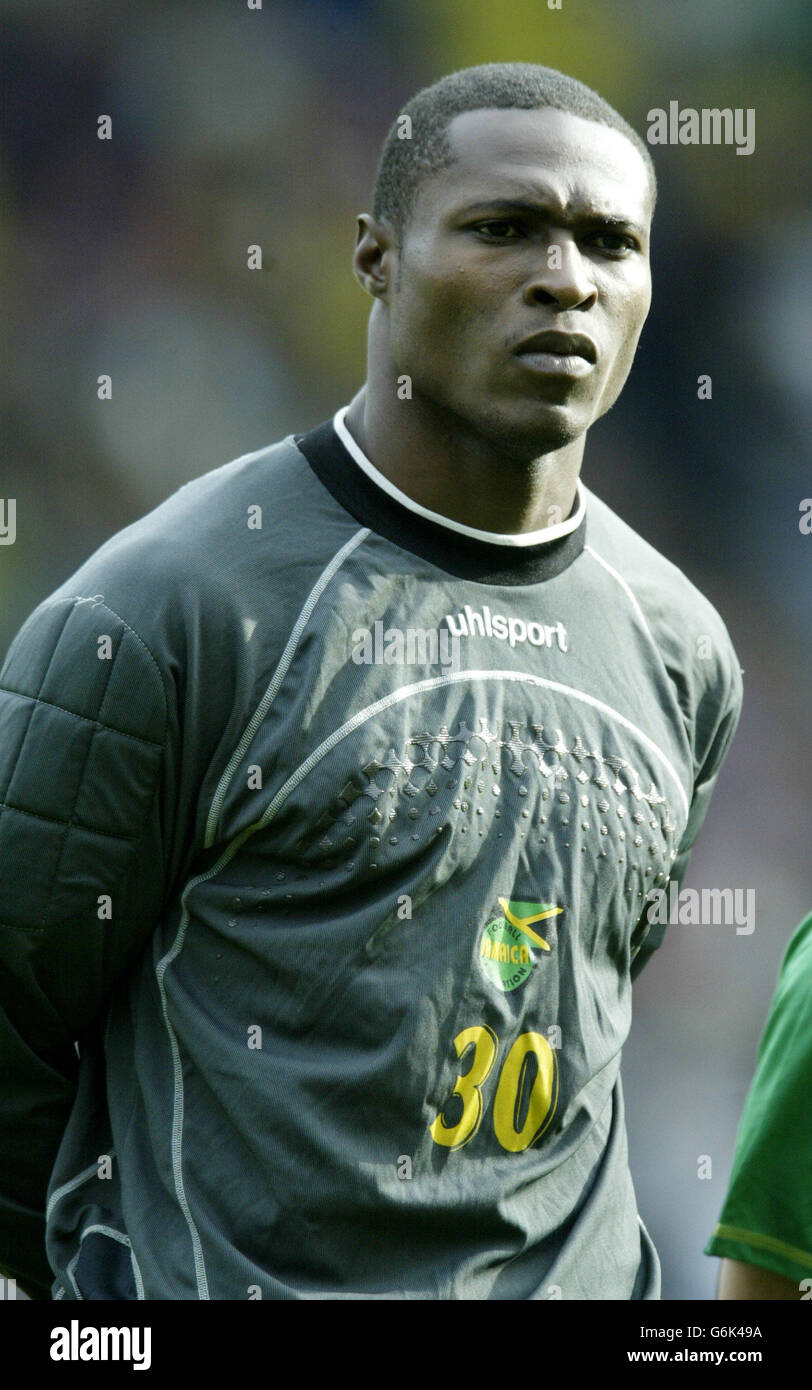 Donovan Ricketts Jamaica. Donovan Ricketts of Jamaica during Brazil's 1 ...
