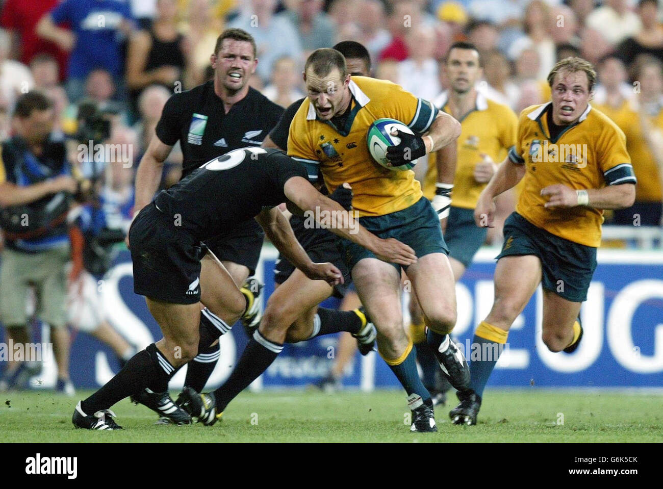 WORLDCUP New Zealand v Australia Stock Photo - Alamy