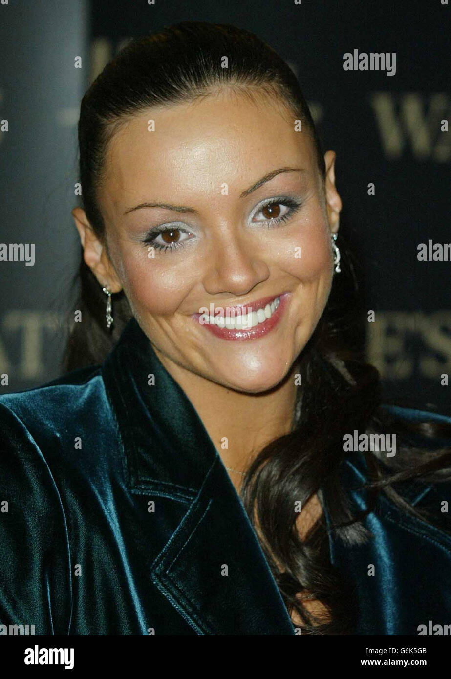 Actress Singer Martine Mccutcheon High Resolution Stock Photography and ...