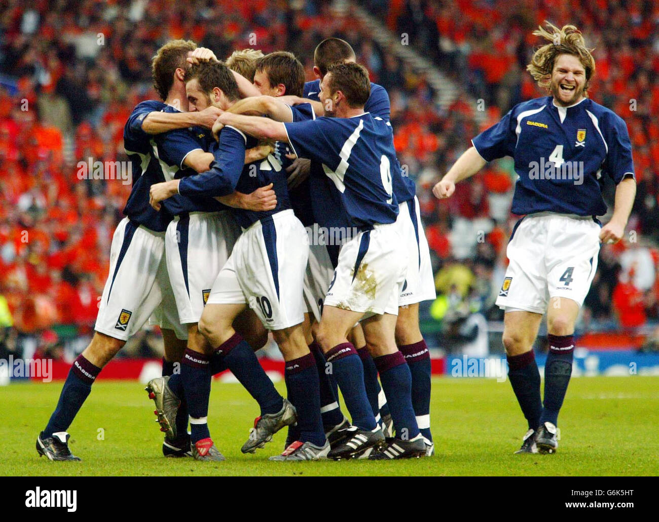 SCOTLAND V HOLLAND Stock Photo - Alamy