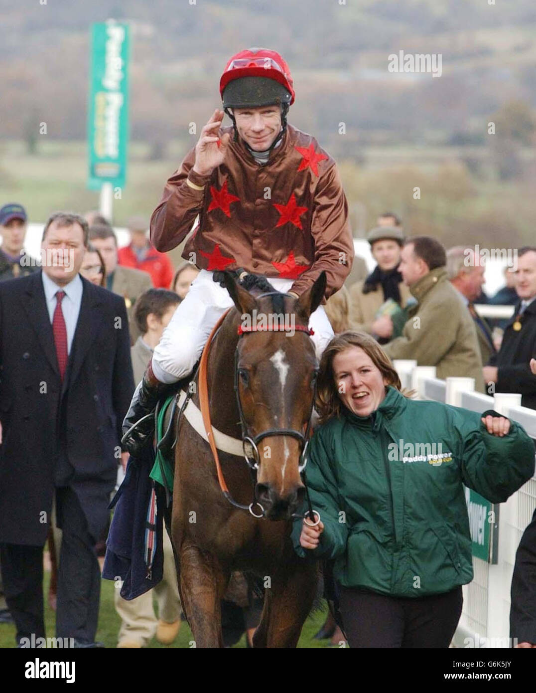 JOCKEY MICK FITZGERALD Stock Photo - Alamy