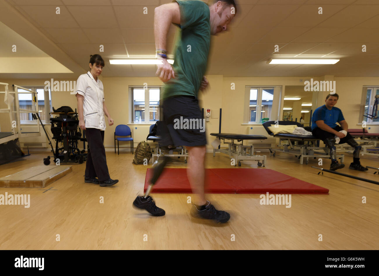 Sergeant Craig Gadd of 23 Engineer Regiment, uses his new Genium ...