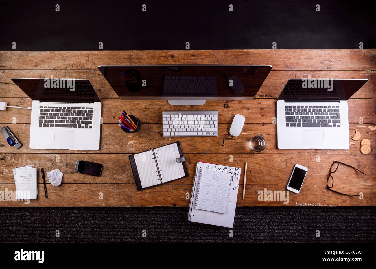 Workplace at home office Stock Photo - Alamy