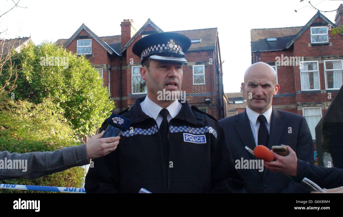 Chief Superintendent Paul Money (left), Divisional Commander for West ...