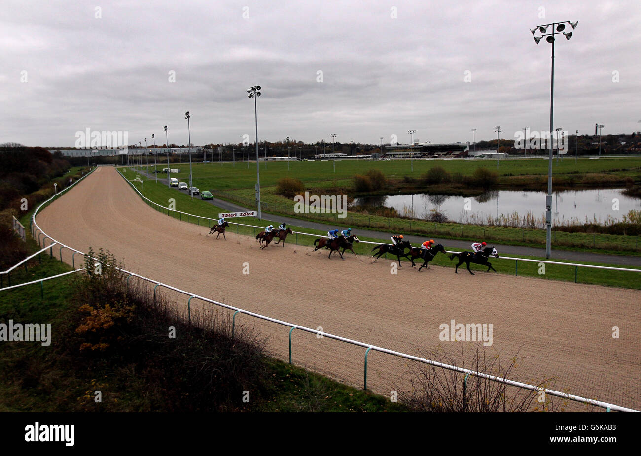 General view of Wolverhampton Racecourse, Wolverhampton Stock Photo - Alamy
