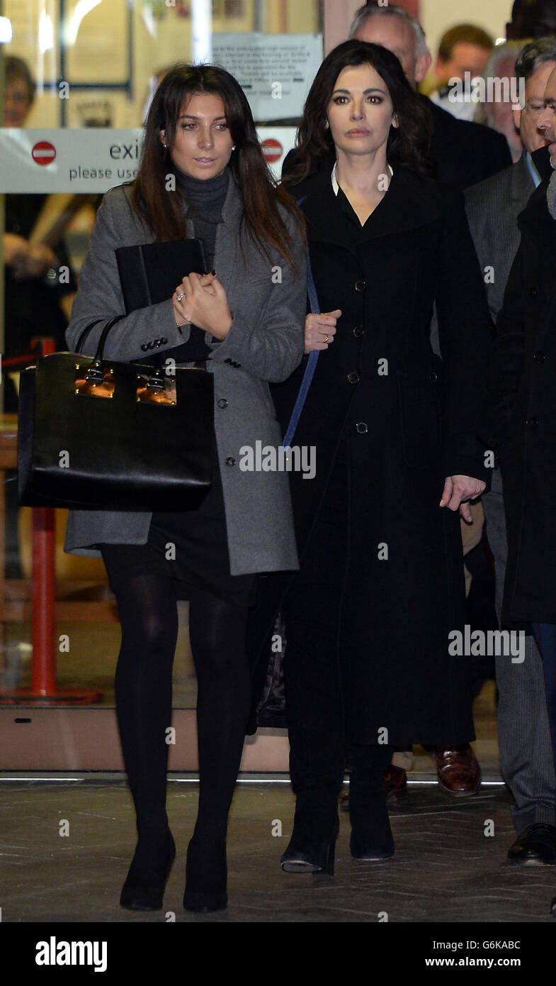 Charles Saatchi former PAs court case Stock Photo - Alamy