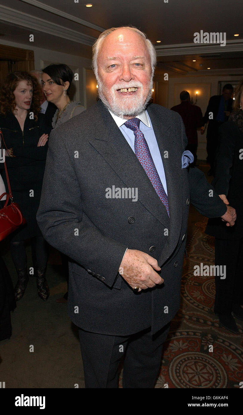 Sir Richard Attenborough Evening Standard Theatre Awards Stock Photo