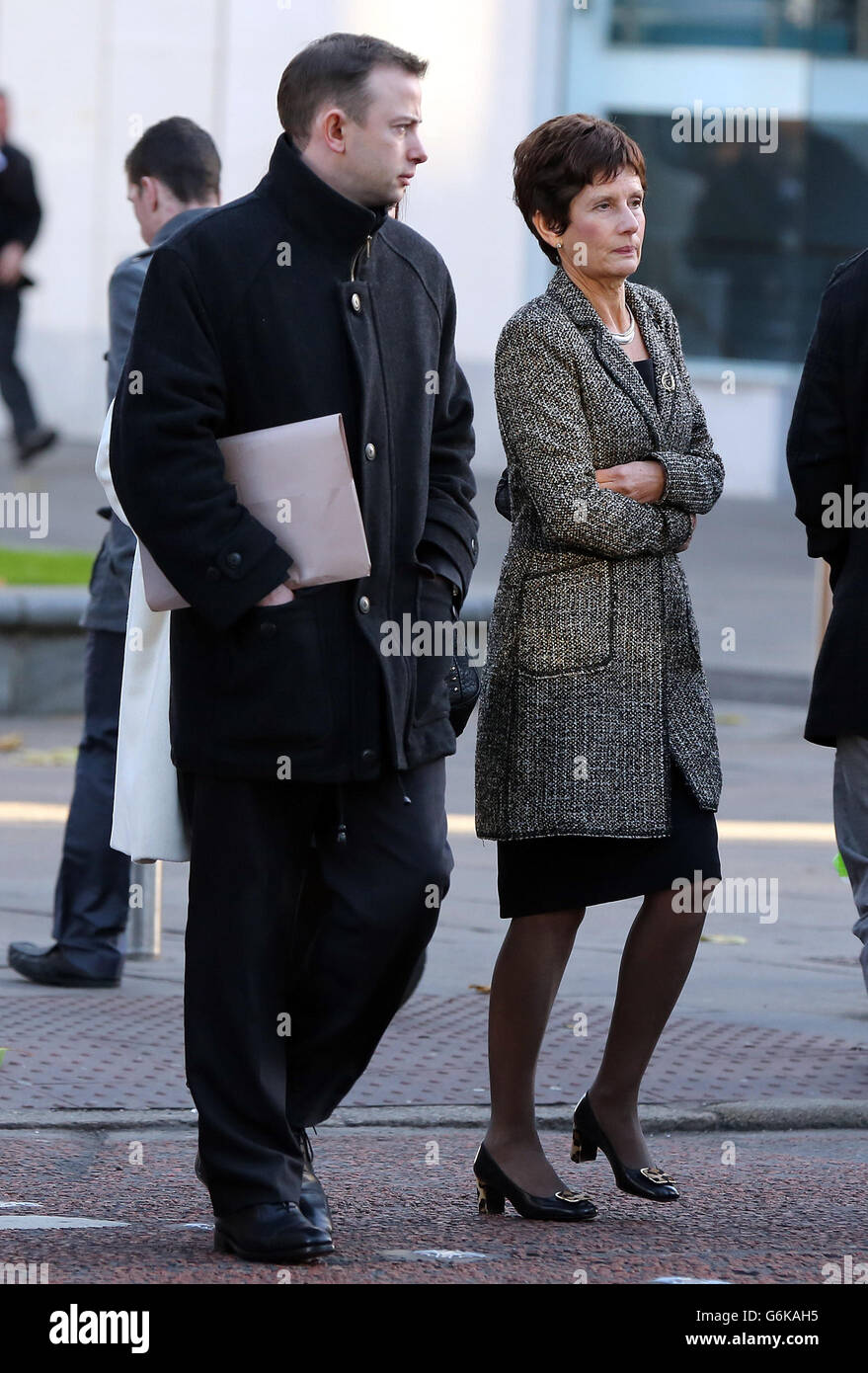 Trevor Allen inquest Stock Photo - Alamy