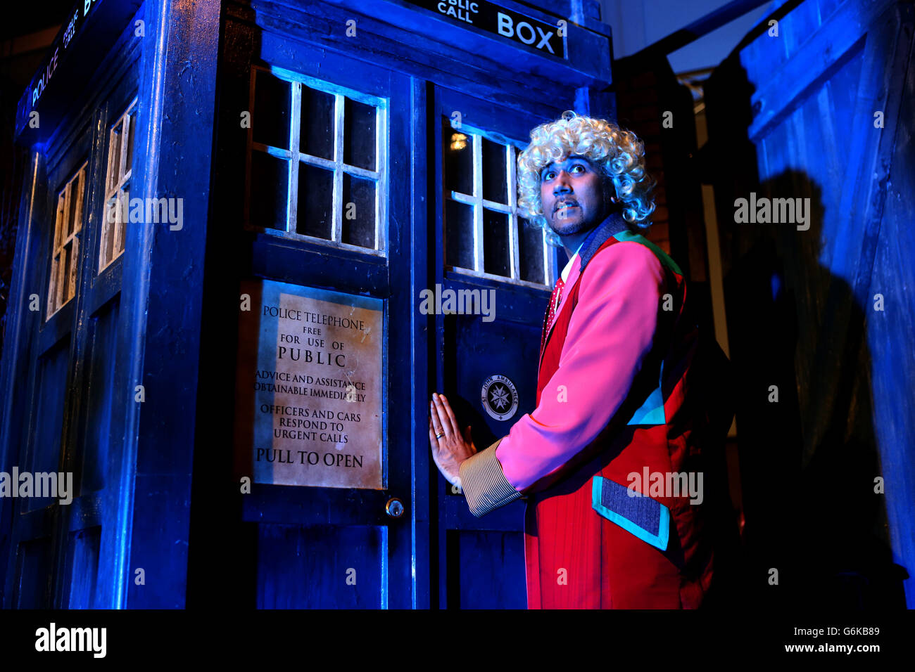 Doctor Who 50th anniversary celebration - London Stock Photo - Alamy