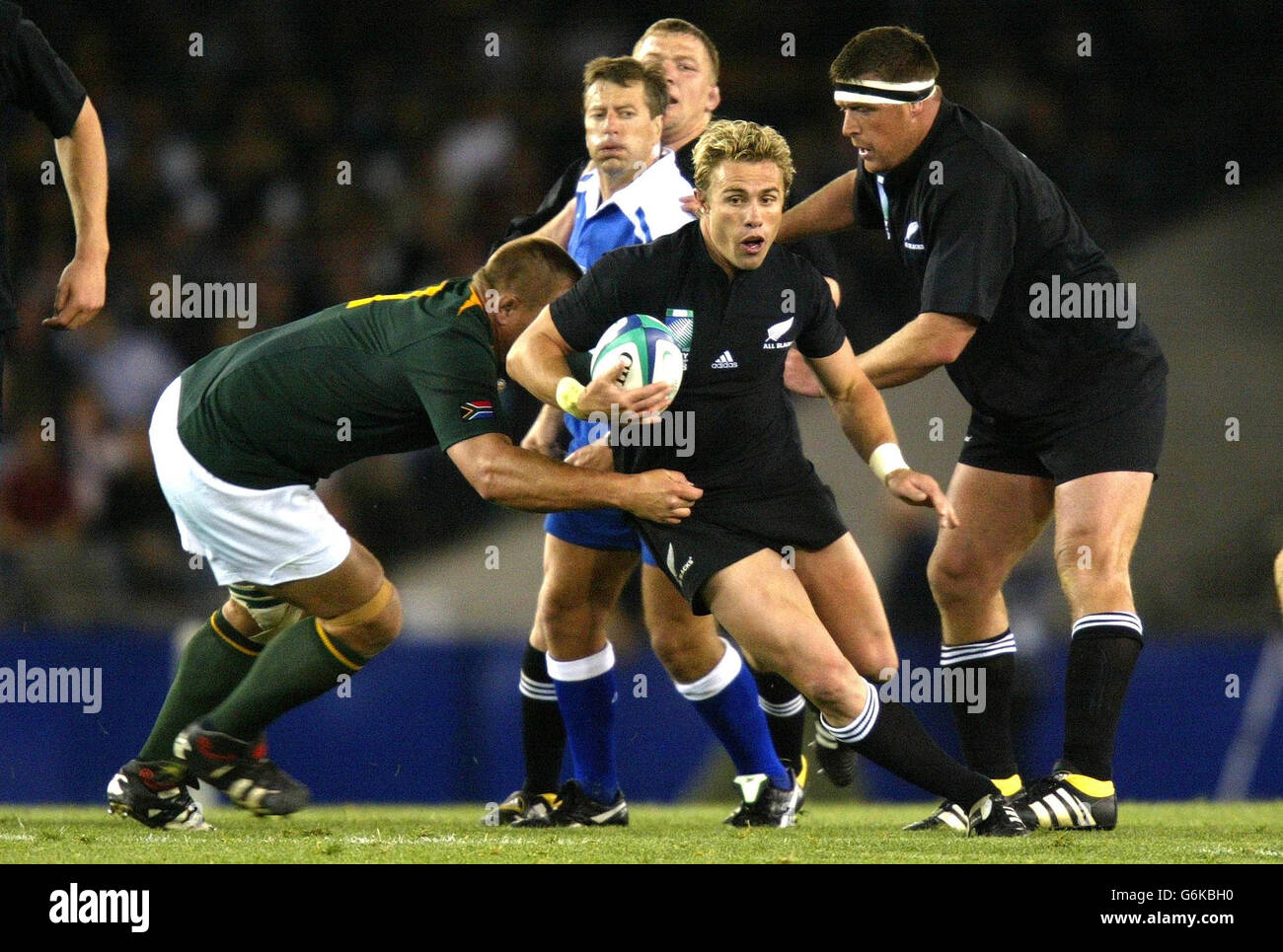 Tackle south africas christo bezuidenhout hi-res stock photography and ...