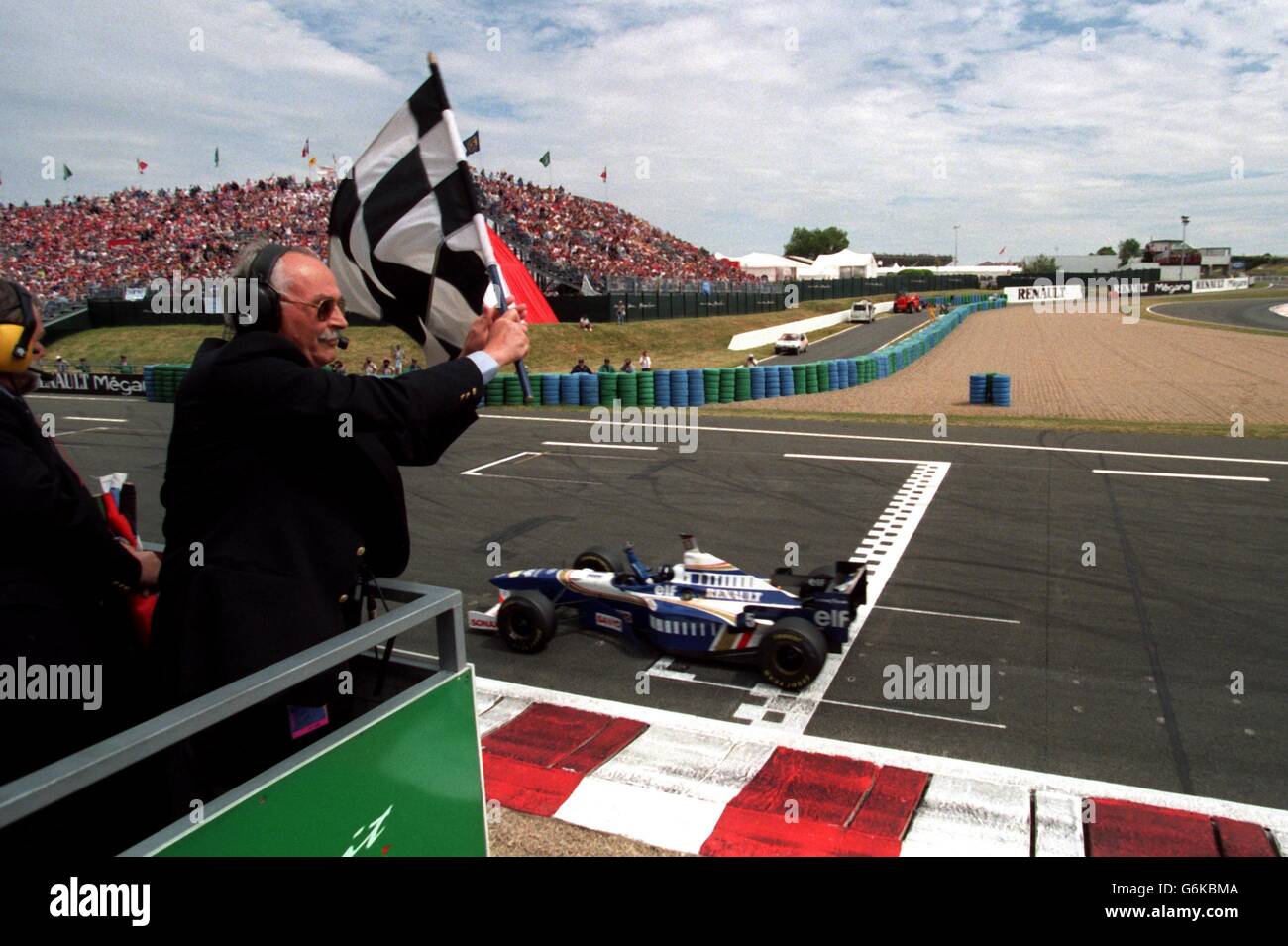 Motor Racing ... French Grand Prix Stock Photo - Alamy