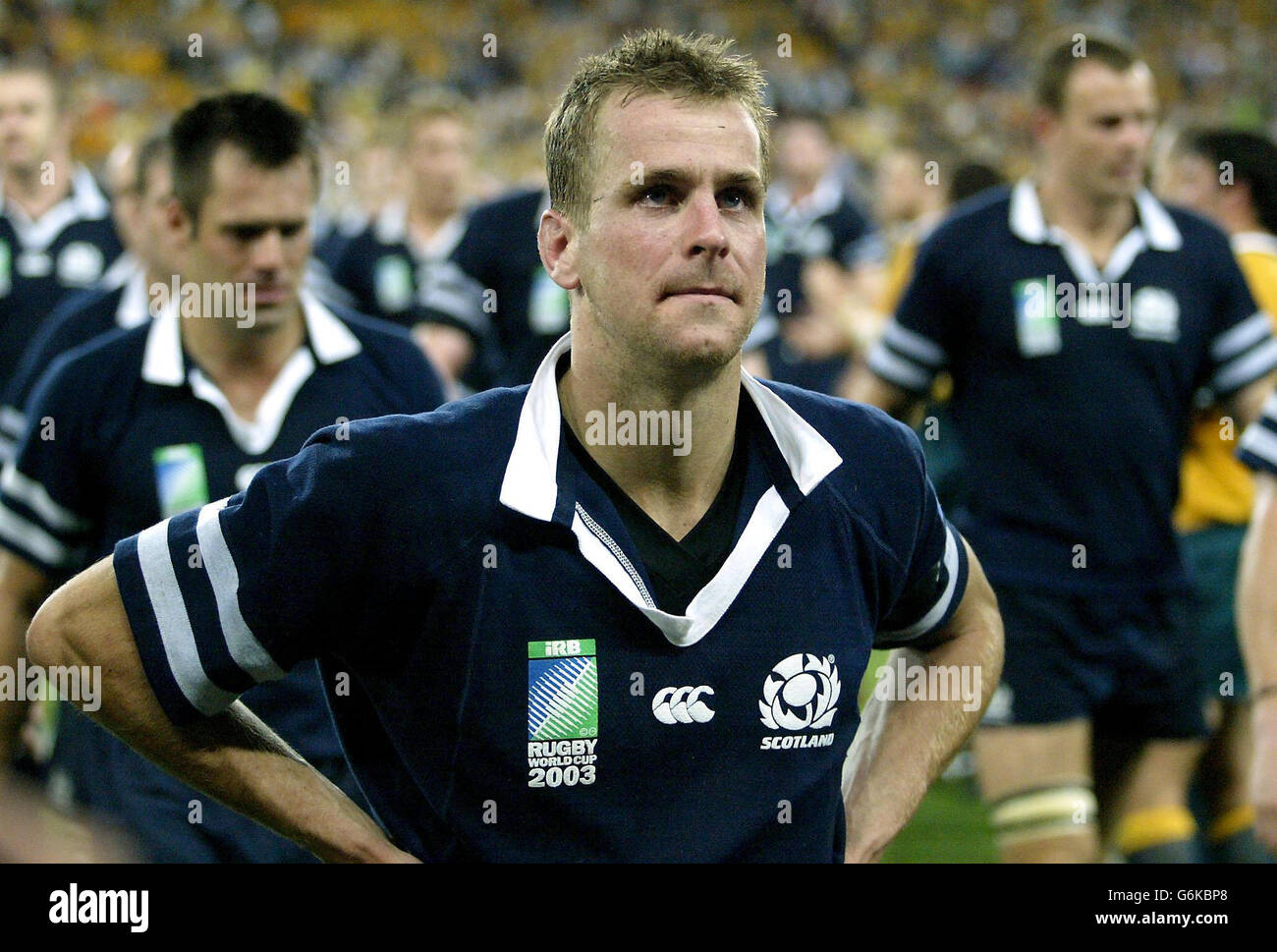 RWC Chris Paterson Dejected Stock Photo - Alamy