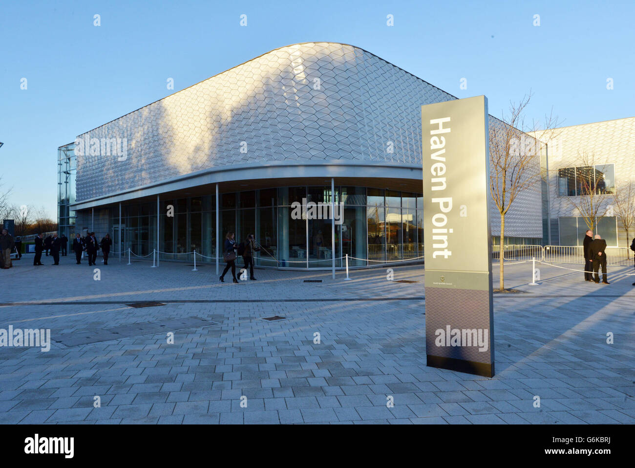 The Haven Point Leisure Centre in South Shields, Tyne and Wear Stock ...