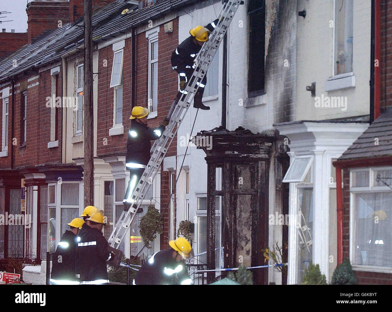 House fire woman trapped hi-res stock photography and images - Alamy