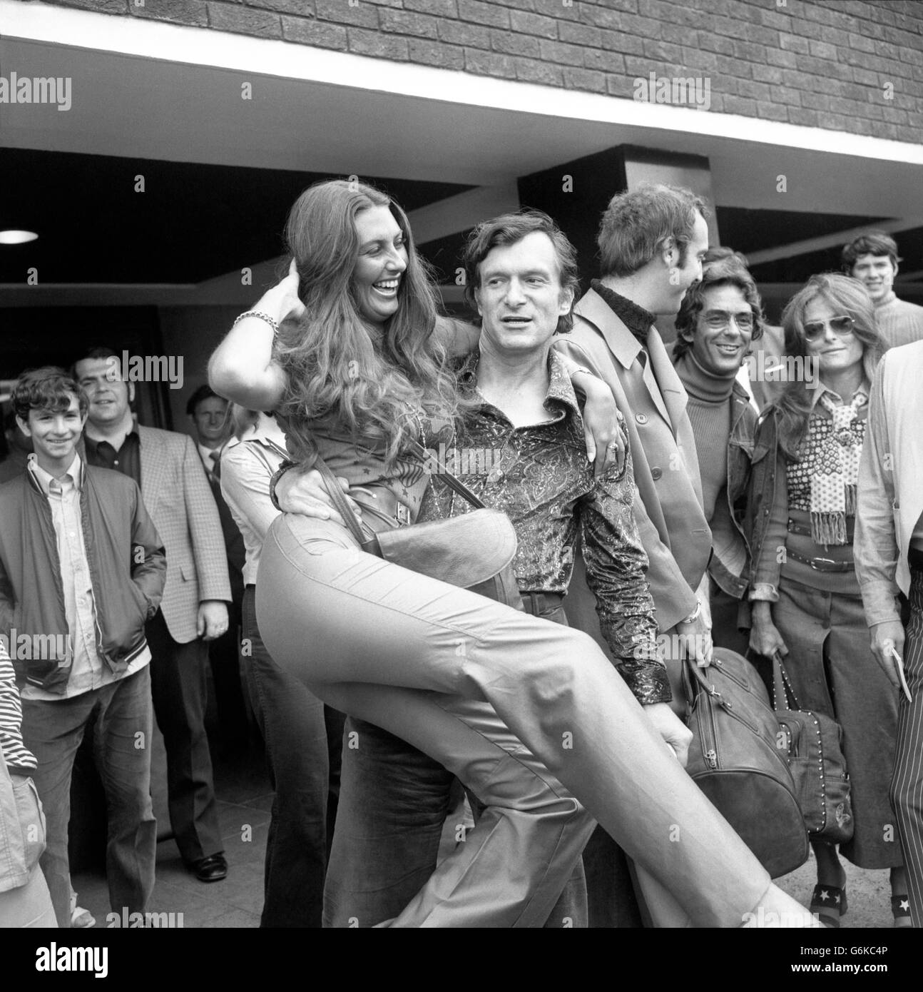 Barbie Benton Hugh Hefner