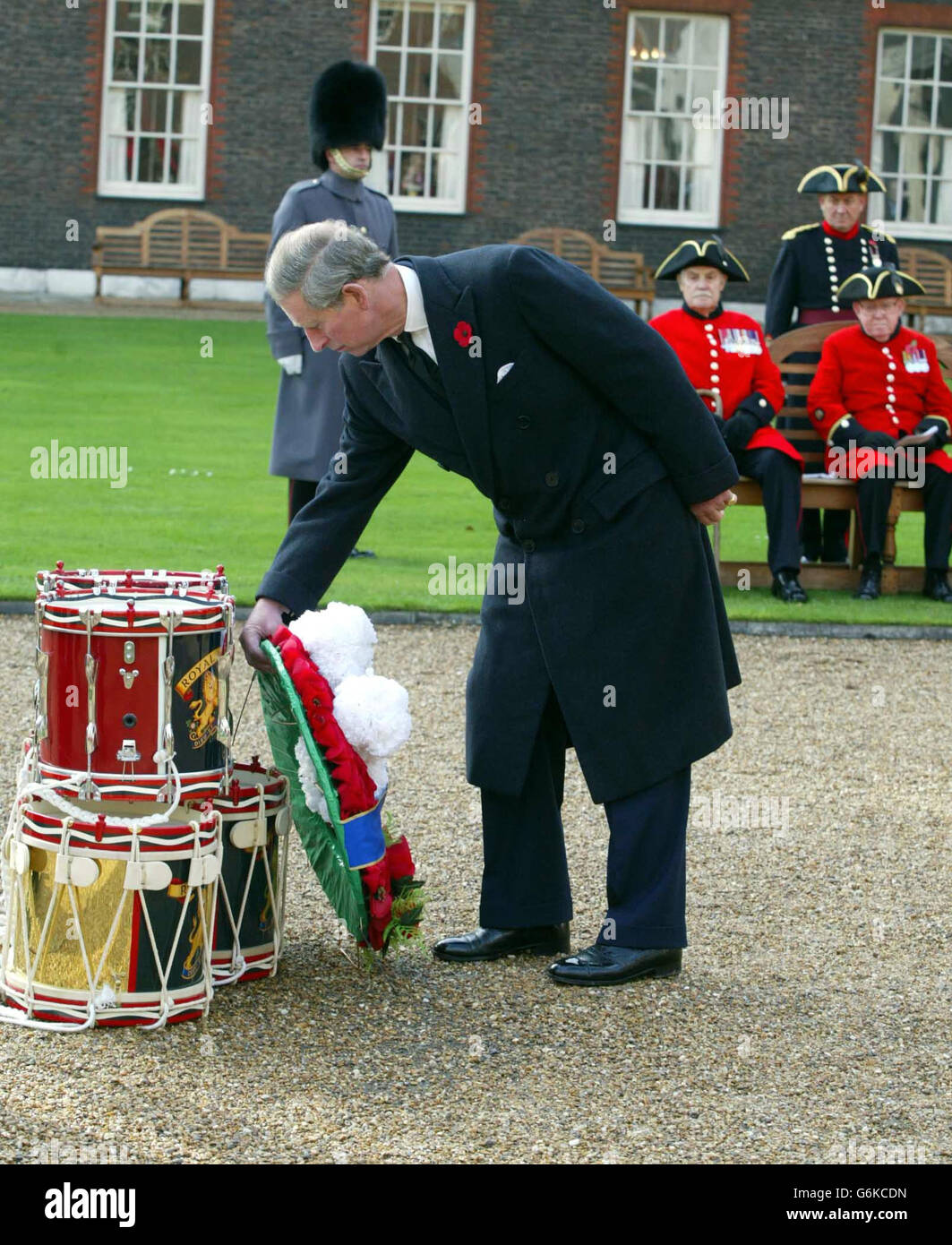 HRH Prince Charles visits The Royal Hospital Stock Photo - Alamy