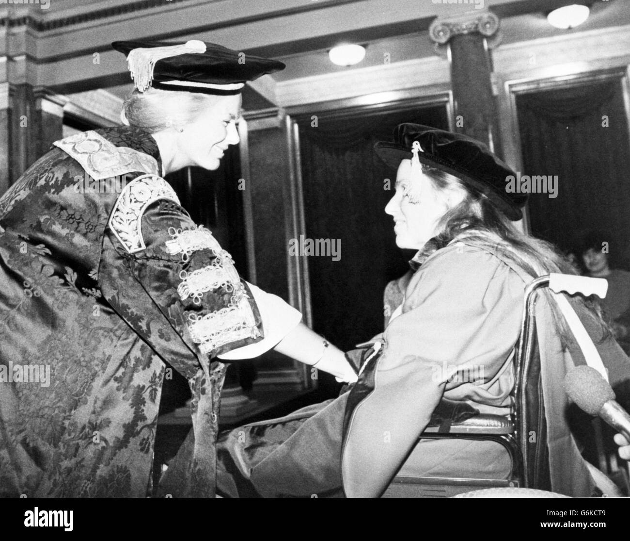 Jacqueline du pre receives honorary doctorate Black and White Stock ...