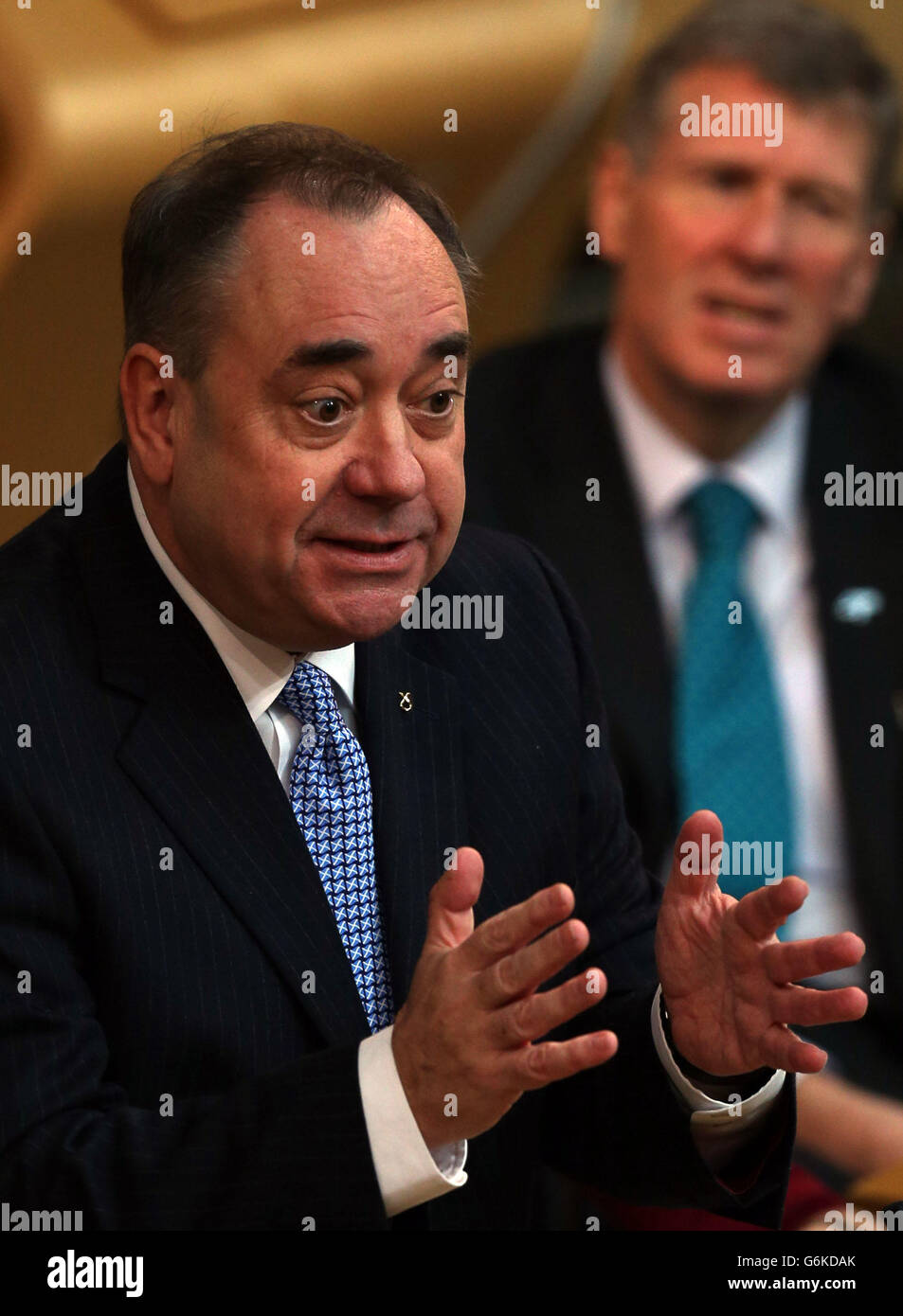 First Minister's Questions Stock Photo - Alamy