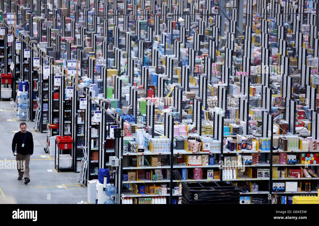 Amazon fulfilment centre - Peterborough. The Amazon fulfilment centre ...
