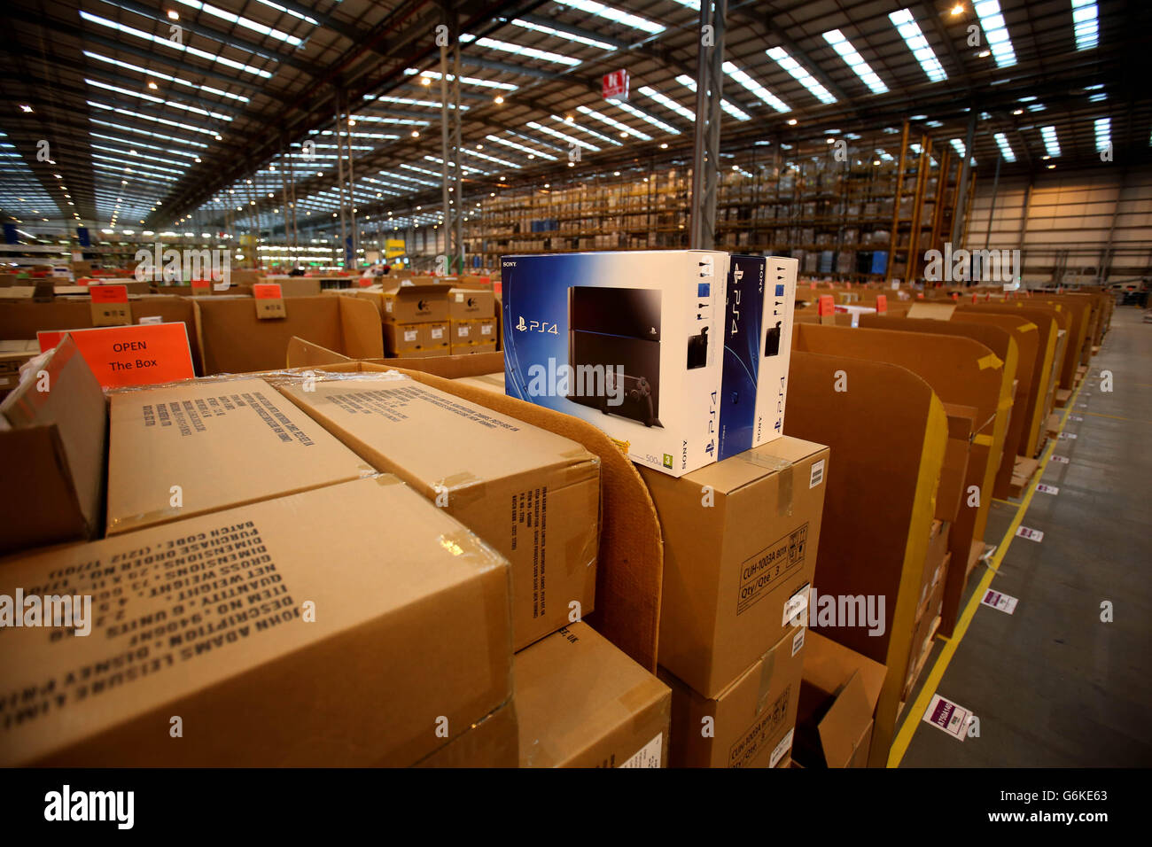Amazon fulfilment centre - Peterborough. The Amazon fulfilment centre ...