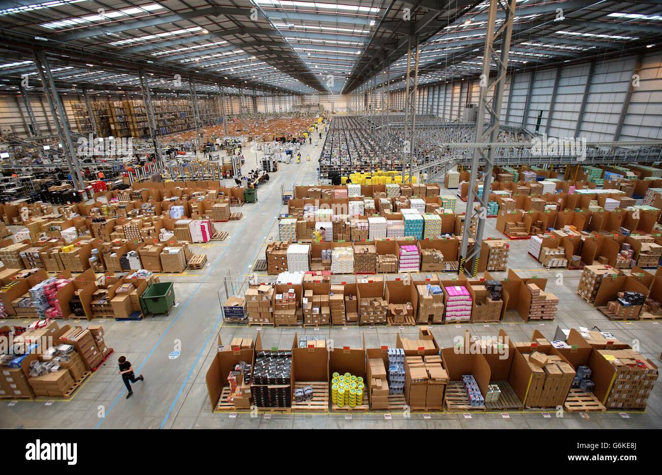 Amazon fulfilment centre - Peterborough. The Amazon fulfilment centre ...
