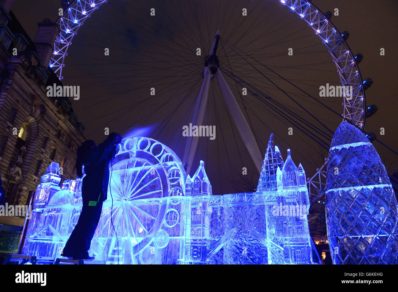The EDF Energy London Eye has created a version of the iconic London ...