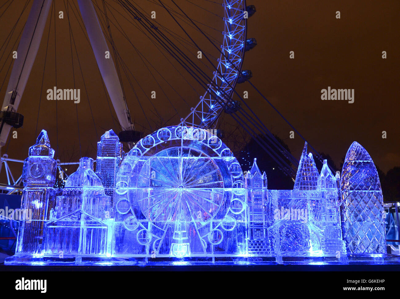 The EDF Energy London Eye has created a version of the iconic London ...