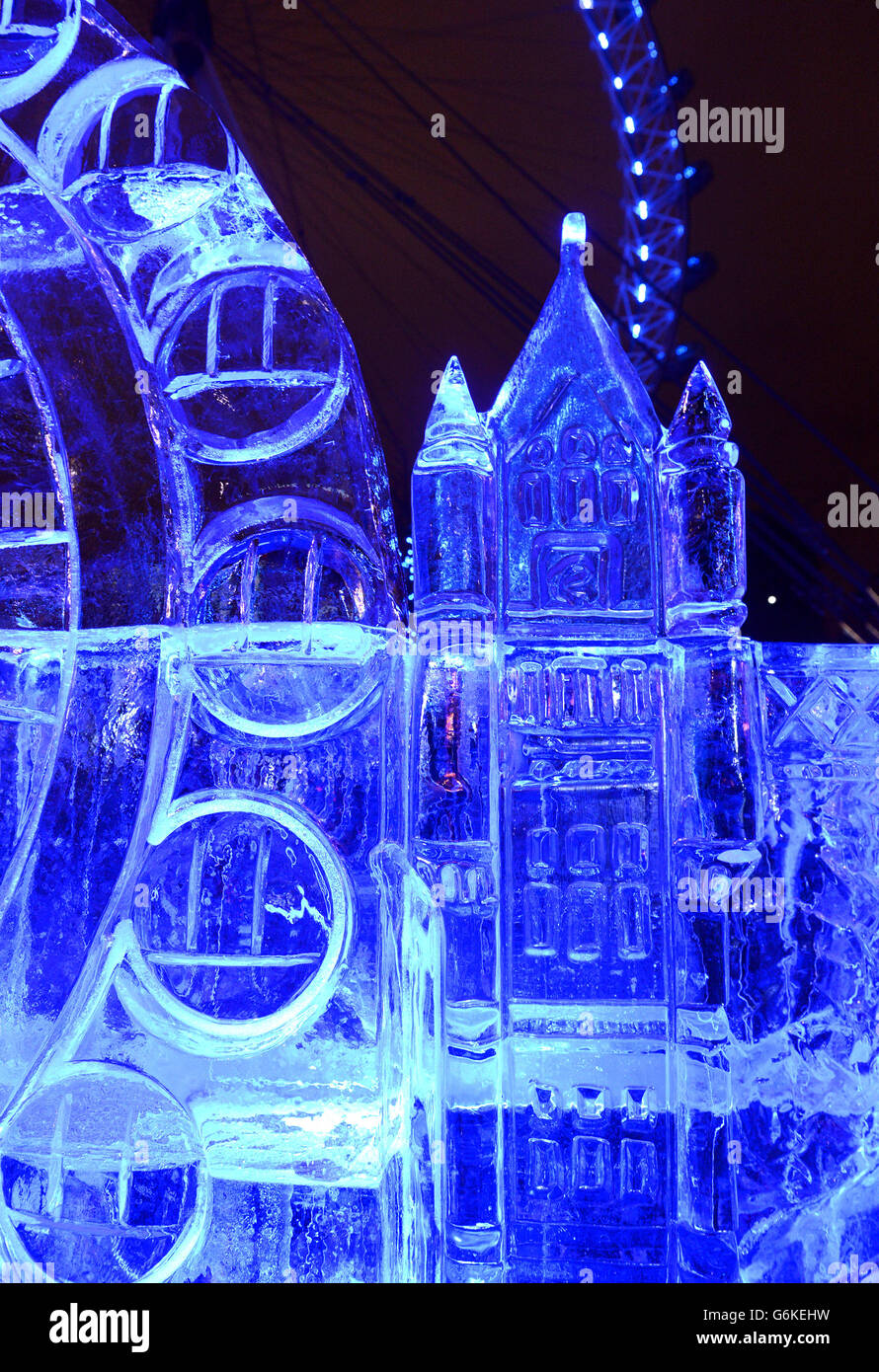 The EDF Energy London Eye has created a version of the iconic London ...