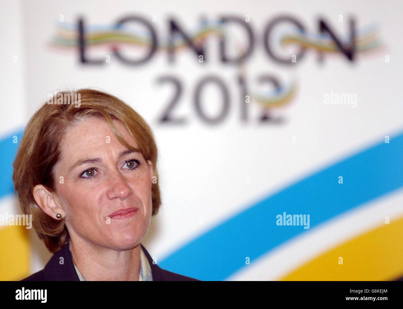 Barbara cassani olympic logo unveiled hi-res stock photography and ...