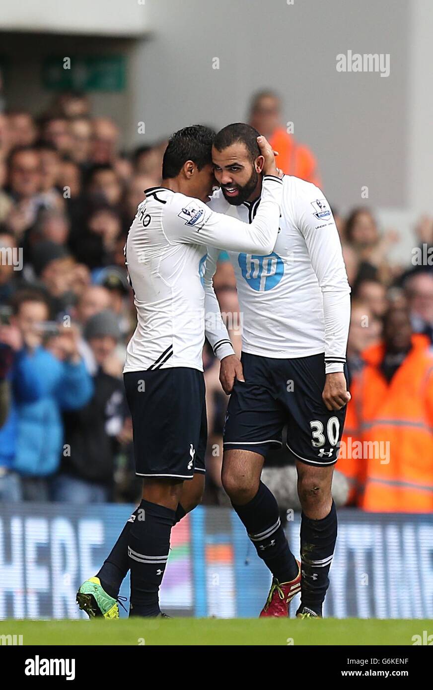 Tottenham Hotspur's Raniere Sandro celebrates scoring his side's second ...