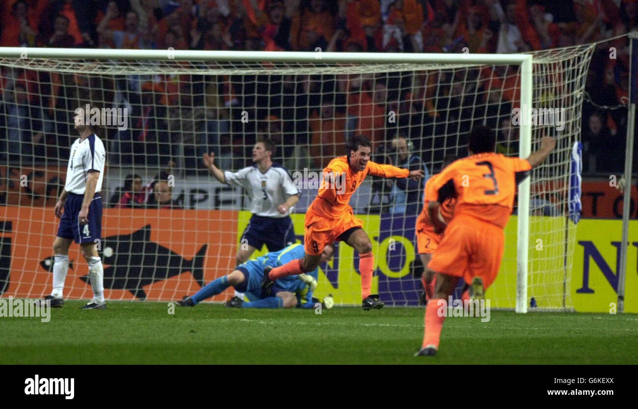 Holland v Scotland Stock Photo - Alamy