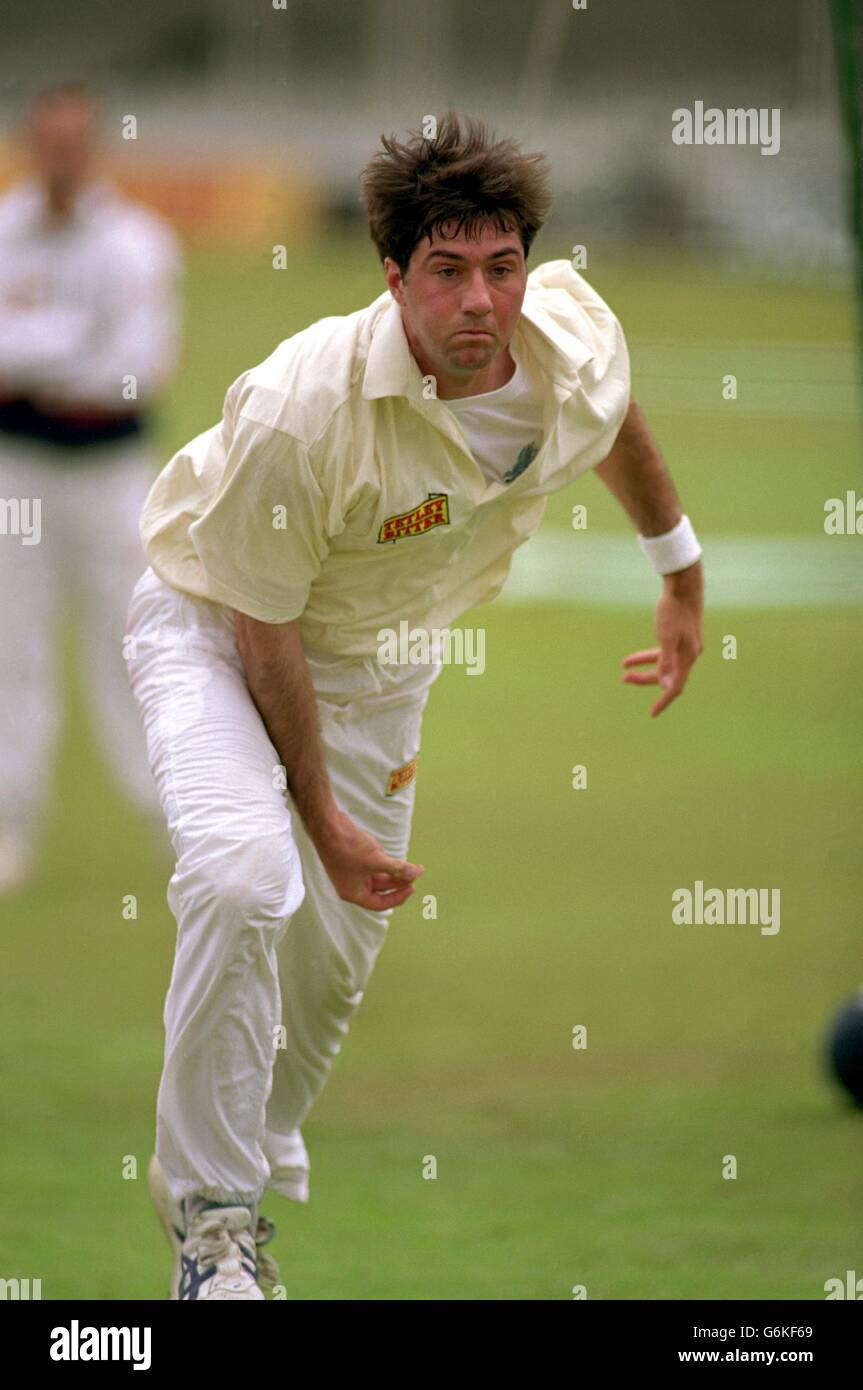 England Cricket. Ronnie Irani, England Stock Photo - Alamy