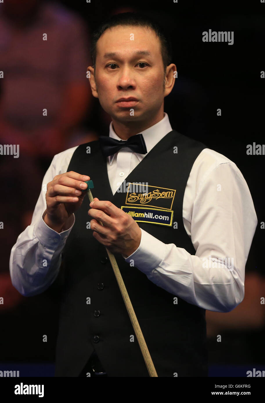 James Wattana during his second round match against Ding Junhui on day ...