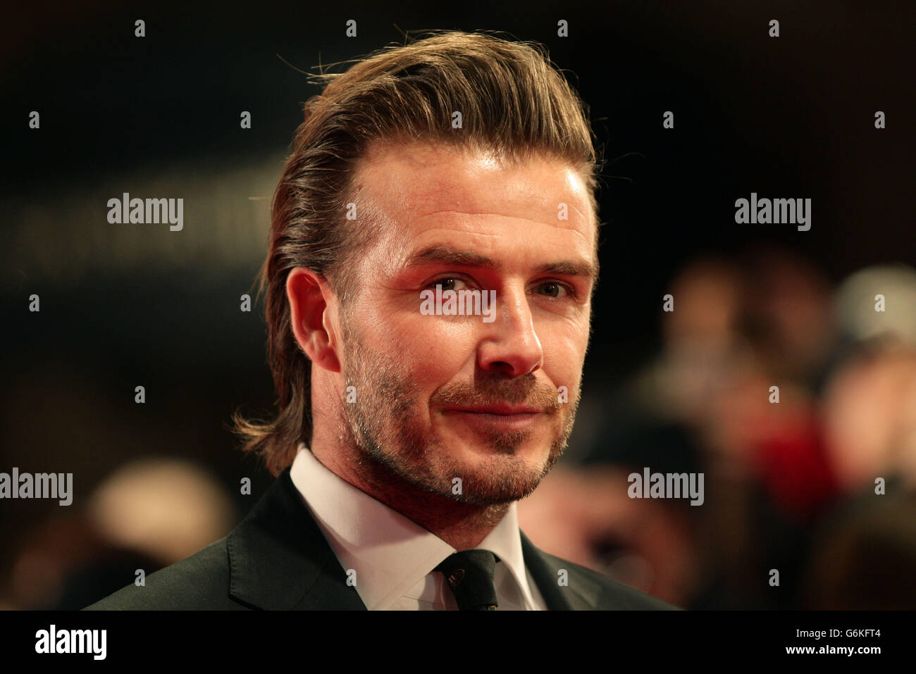 David Beckham arrives for the world premiere of The Class of 92 at the ...