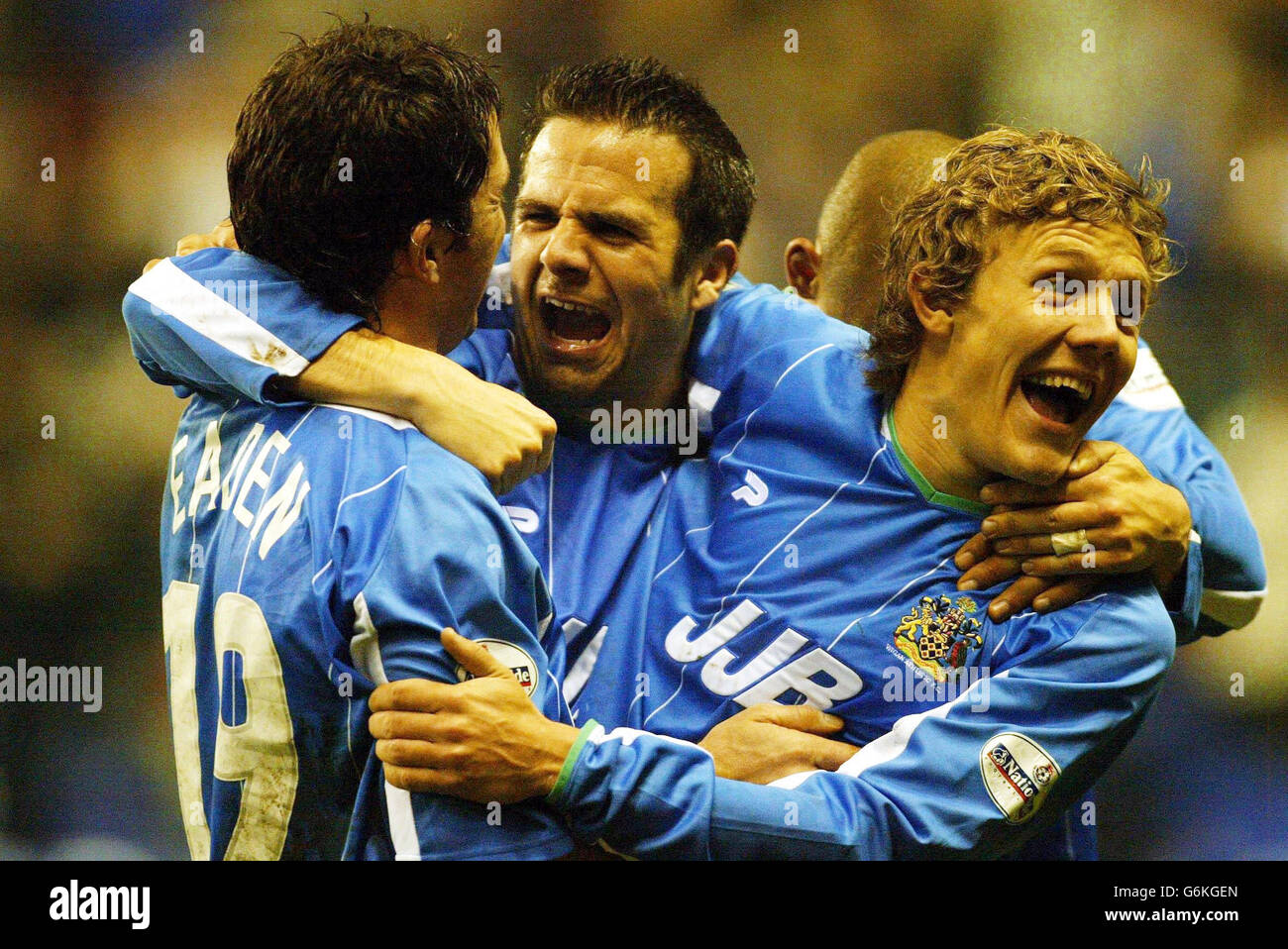 Wigan Athletic v Nottingham Forest Stock Photo - Alamy