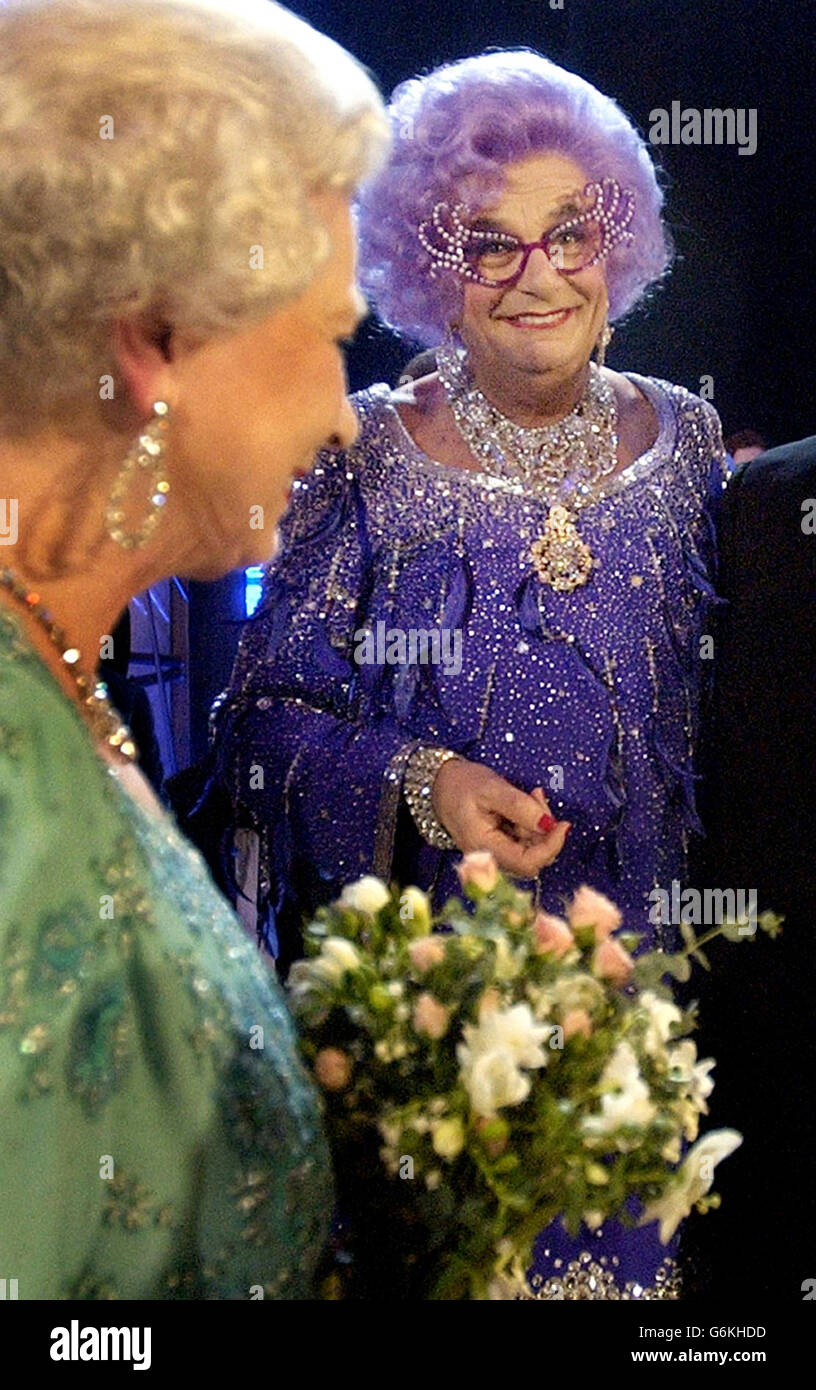 For the start of the 75th royal variety performance hi-res stock ...