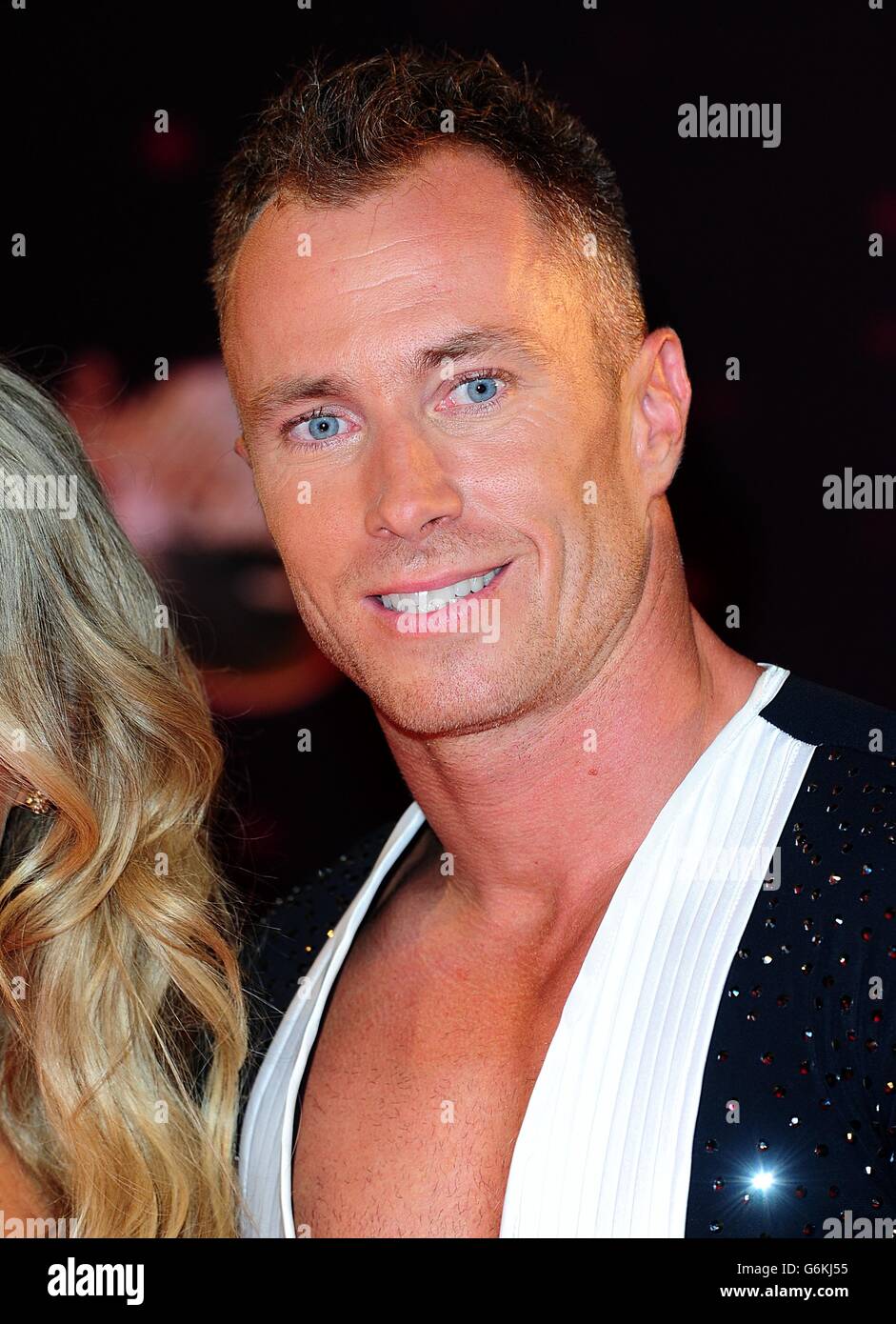 Professional dancer James Jordan arriving for the Strictly Come Dancing ...