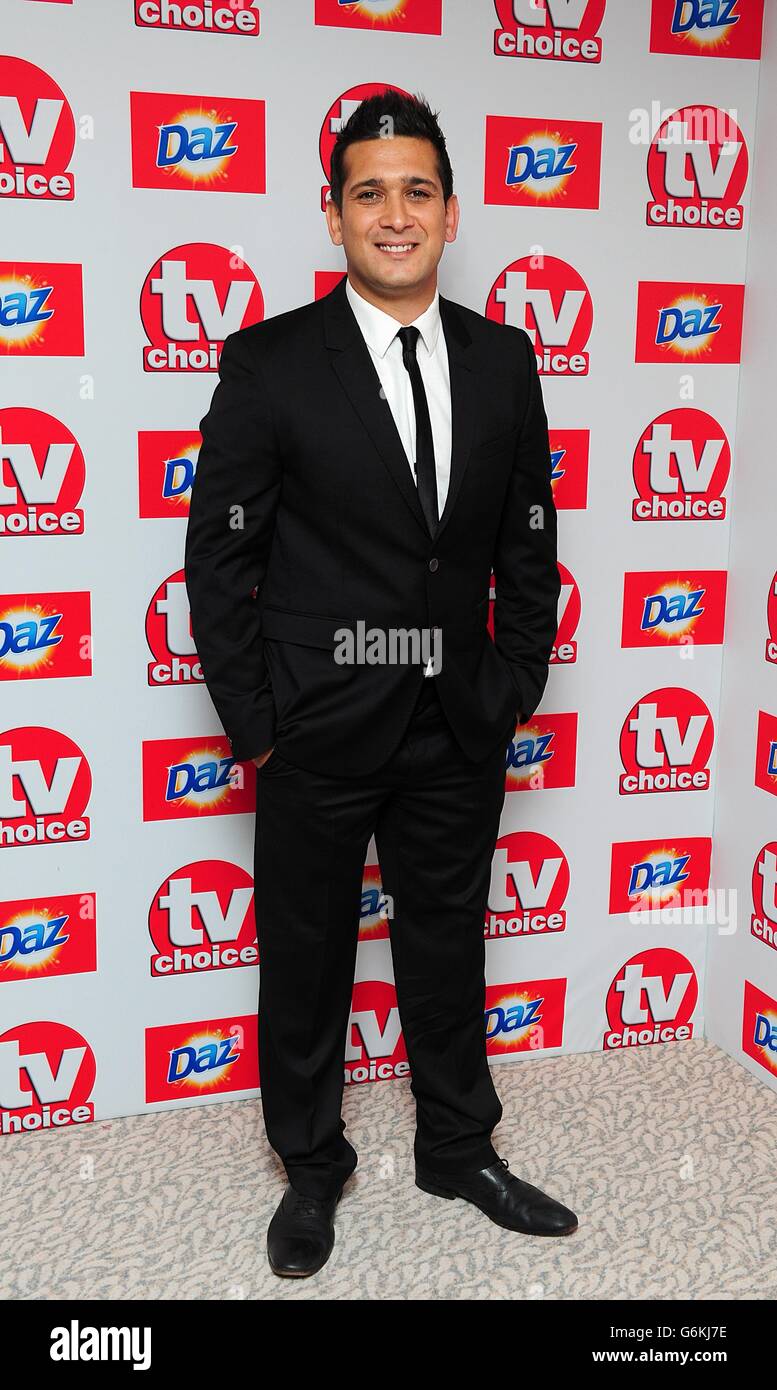 Jimi Mistry arriving for the 2013 TV Choice awards at the Dorchester ...