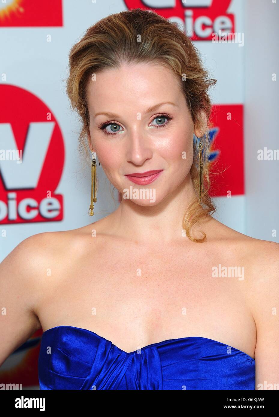 Amy Beth Hayes arriving for the 2013 TV Choice awards at the Dorchester ...