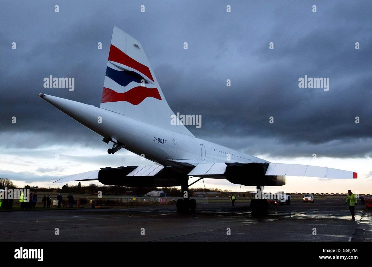 Concordes final flight hi-res stock photography and images - Alamy