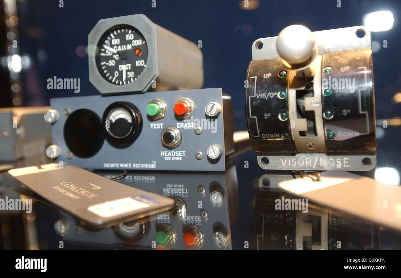 A machmeter from concorde hi-res stock photography and images - Alamy