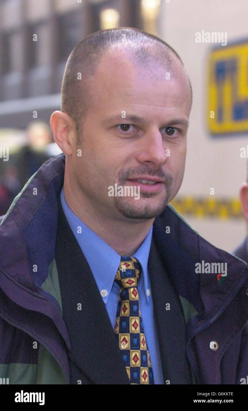 Detective constable David York leaves the Old Bailey after giving ...