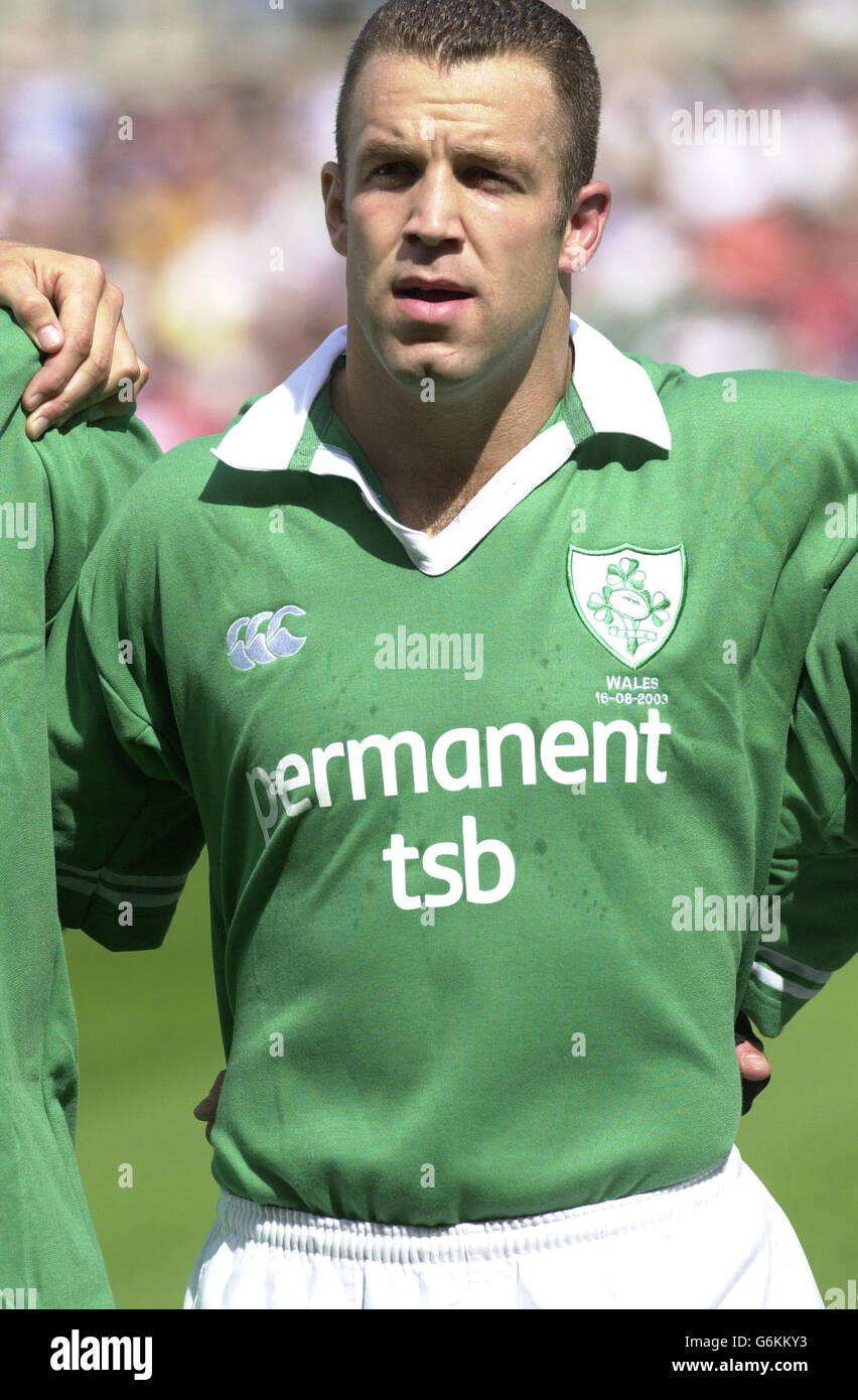 Kevin Maggs of Ireland before the international friendly match against ...