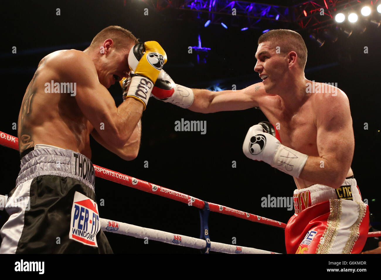 Boxing - Liverpool Echo Arena Stock Photo - Alamy